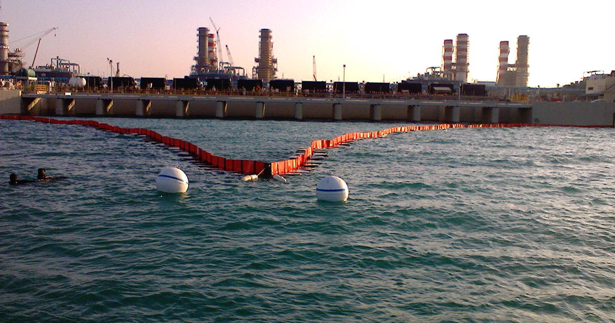 Oil Spill Solutions - Sea Water Intakes & Outfalls | DESMI - Make life flow