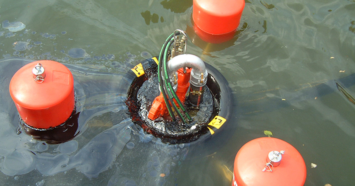 Termite Oil Skimmer Recover Oil | DESMI - Make life flow