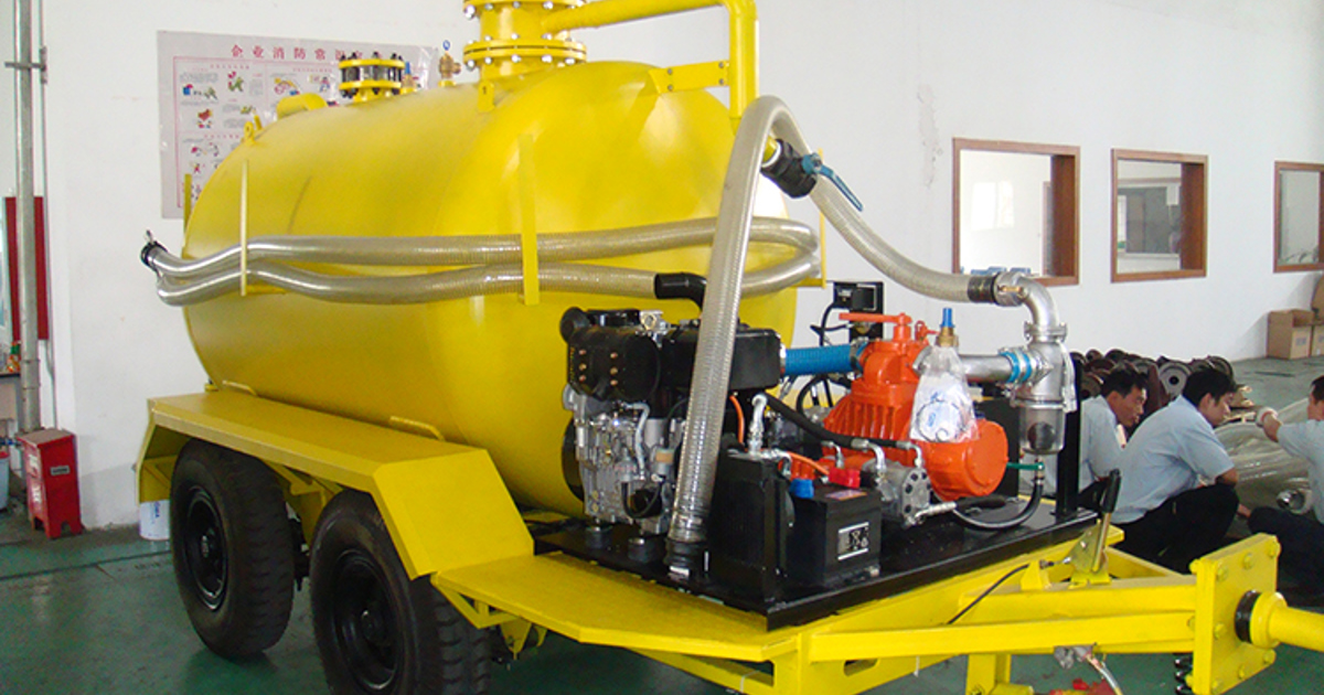 Ro-Vac Portable Vacuum System | DESMI - Make life flow