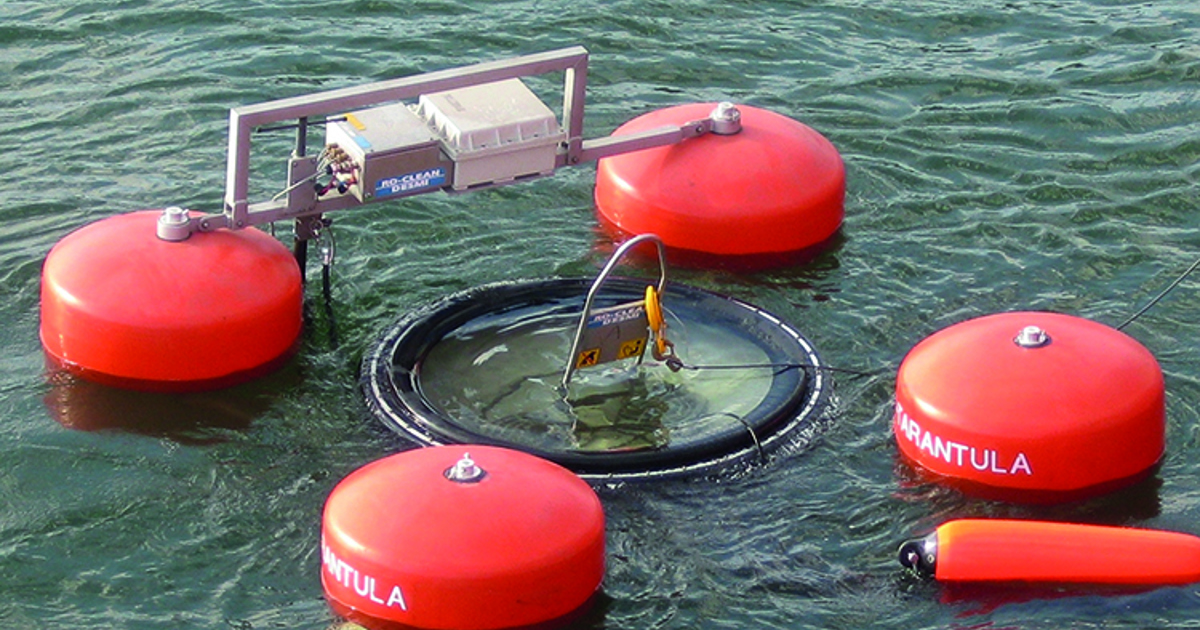 Offshore Tarantula Oil Skimmer | DESMI - Make life flow